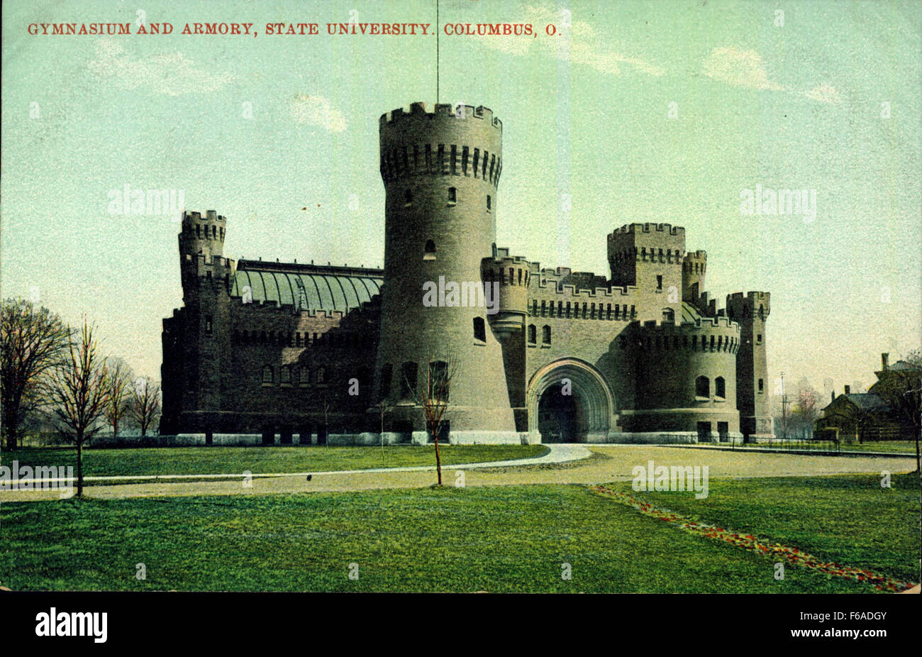The Gymnasium and Armory at Ohio State University serves as an ...