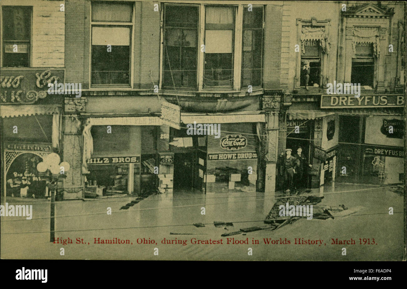 Postcard from the Bowden Collection depicting a view of High Street in ...