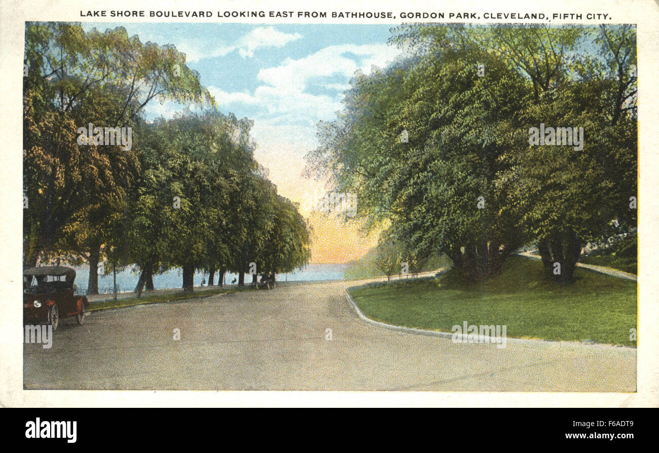 Lake Shore Boulevard in Cleveland, Ohio, is a scenic roadway that runs ...