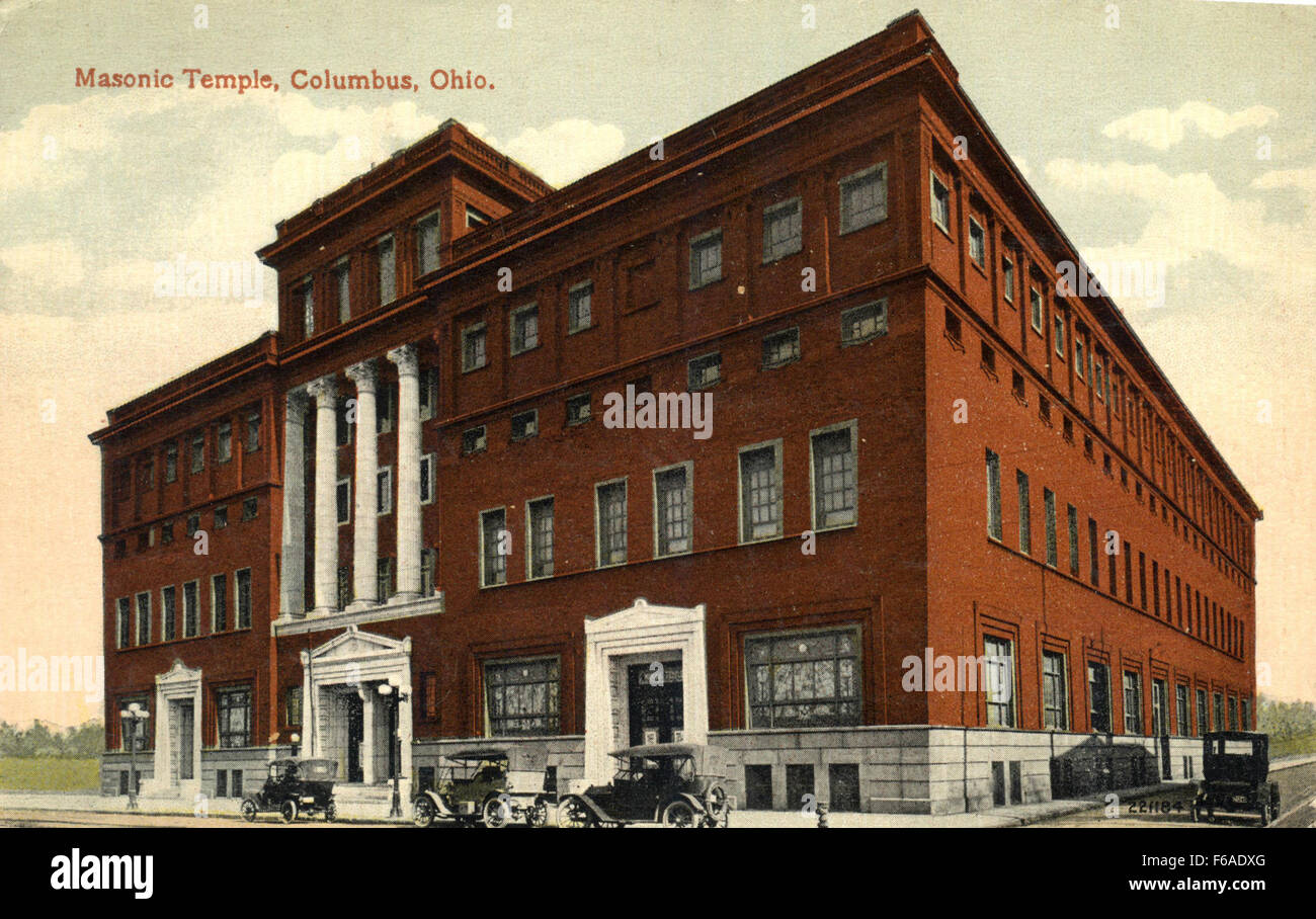 The Masonic Temple is a significant building, often used for lodge ...