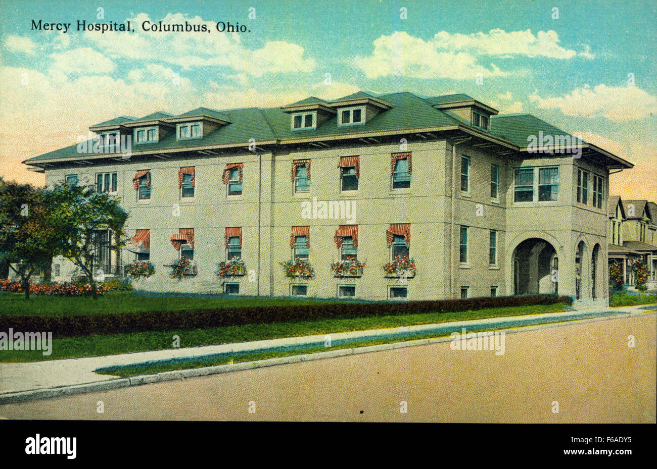 An image of Mercy Hospital, showcasing its architecture and role as a ...