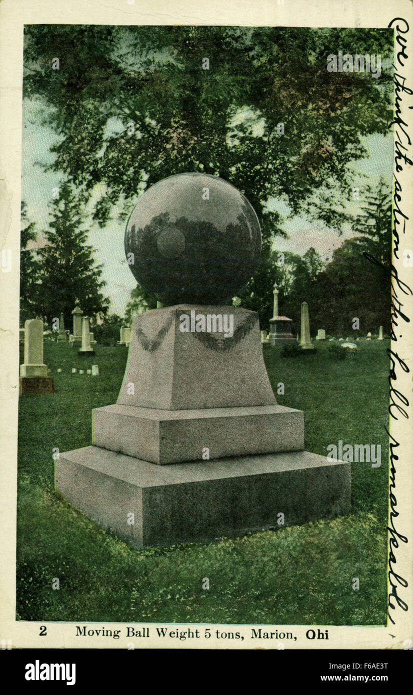 A 5-ton ball weight is being moved, showcasing the heavy-duty machinery ...