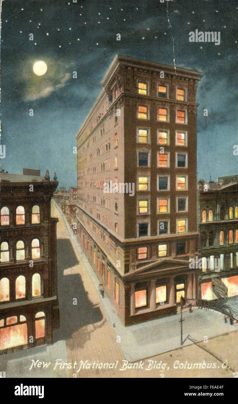 The New First National Bank Building represents a modern example of ...