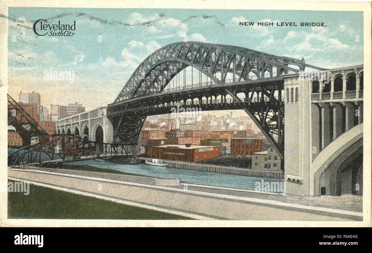 The New High Level Bridge in Cleveland, Ohio, is a key infrastructure ...