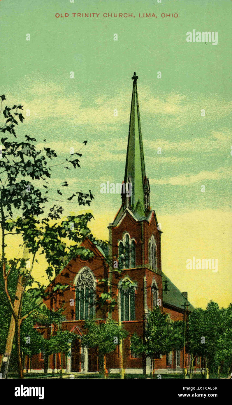 Old Trinity Church in Lima, Ohio, a historical church building ...