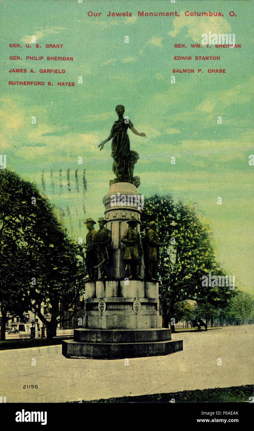 The 'Our Jewels' monument in Columbus, Ohio, is a notable tribute. This ...