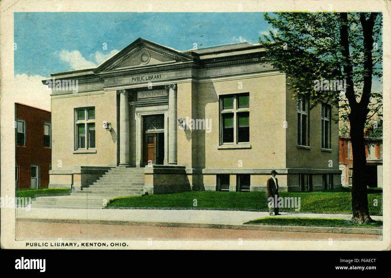 The Public Library in Kenton, Ohio, serves as a community hub for ...