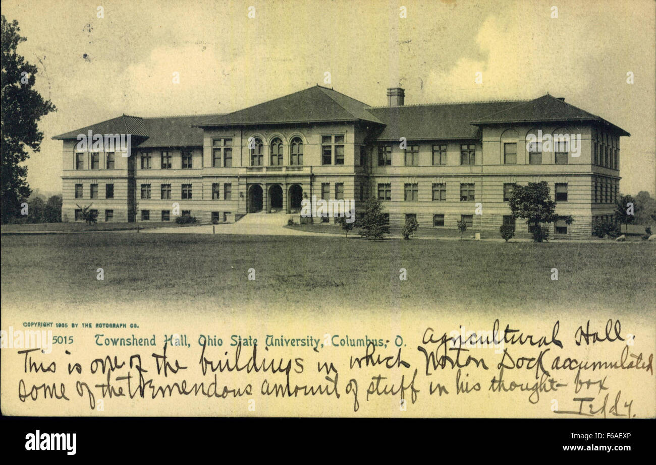 Townshend Hall at Ohio State University is a prominent academic ...