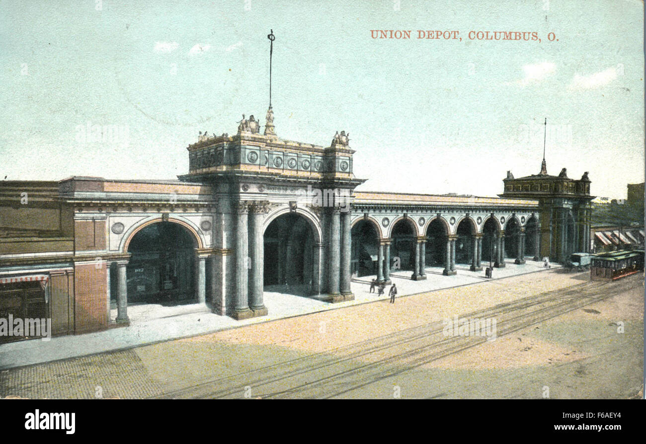 Digital photograph of railroad depot hi-res stock photography and ...