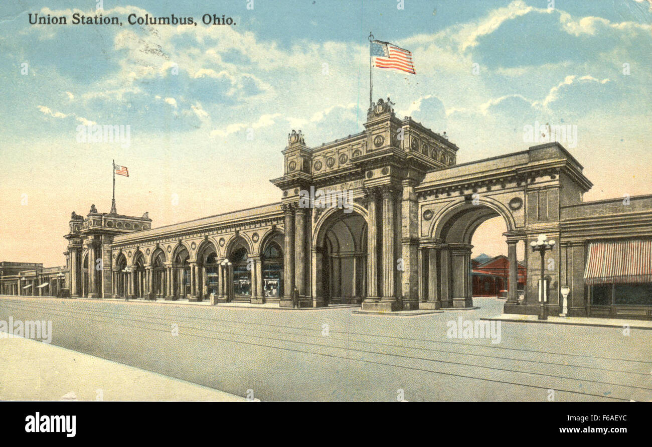 Union Station, a major railway hub in a city, known for its ...