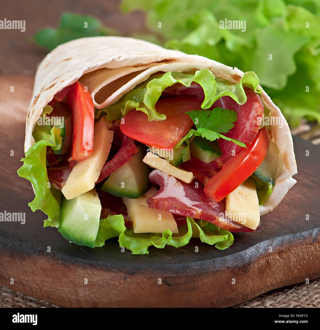 Tortilla wraps hi-res stock photography and images - Alamy