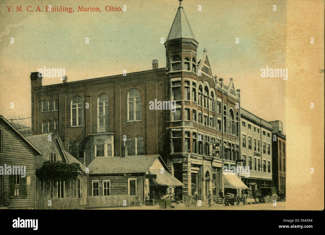 The YMCA building in Marion, Ohio, highlighting its role in promoting ...