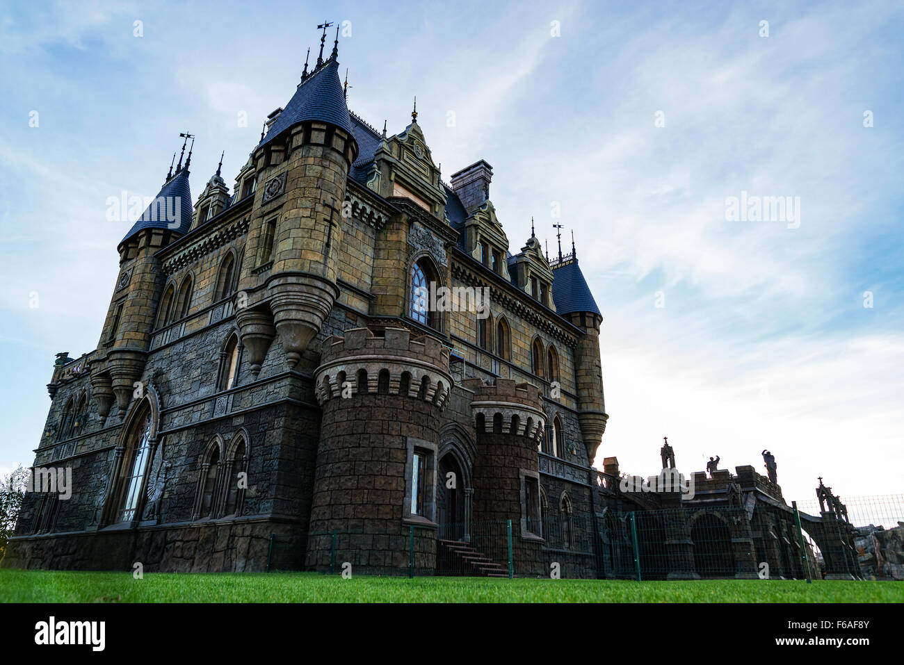 Old medieval castle Stock Photo - Alamy