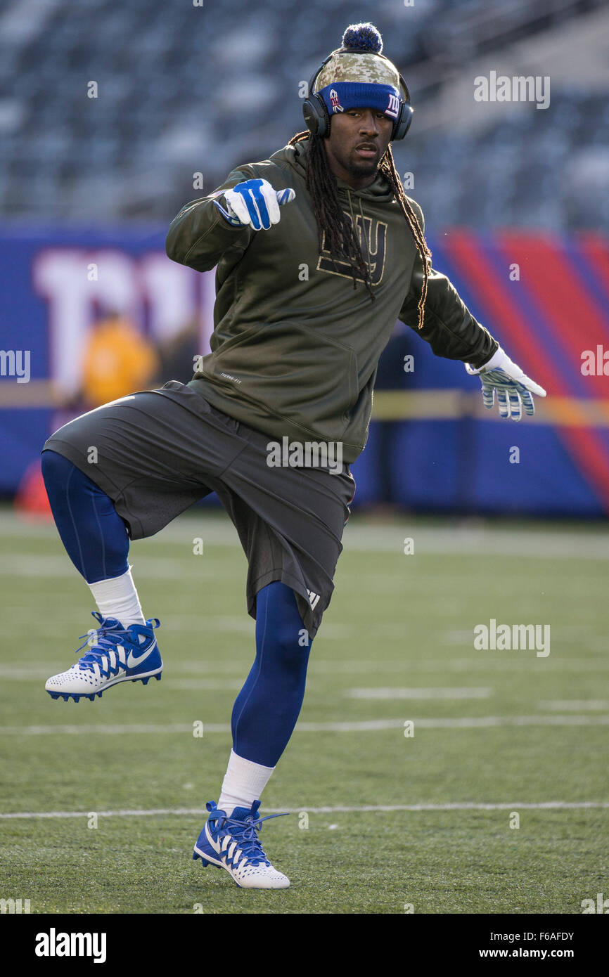 East Rutherford, New Jersey, USA. 15th Nov, 2015. New York Giants wide ...