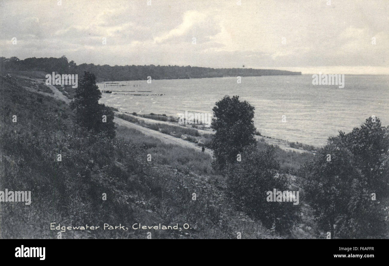 Postcard from the Bowden collection depicting Edgewater Park in ...