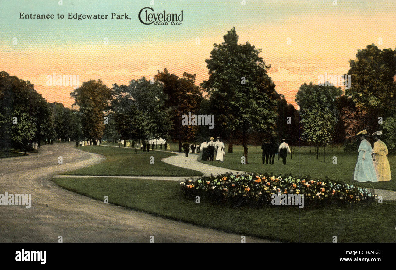 Cleveland and edgewater park hi-res stock photography and images - Alamy