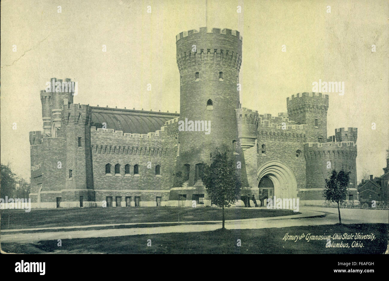 The Armory and Gymnasium at Ohio State University, built in the late ...