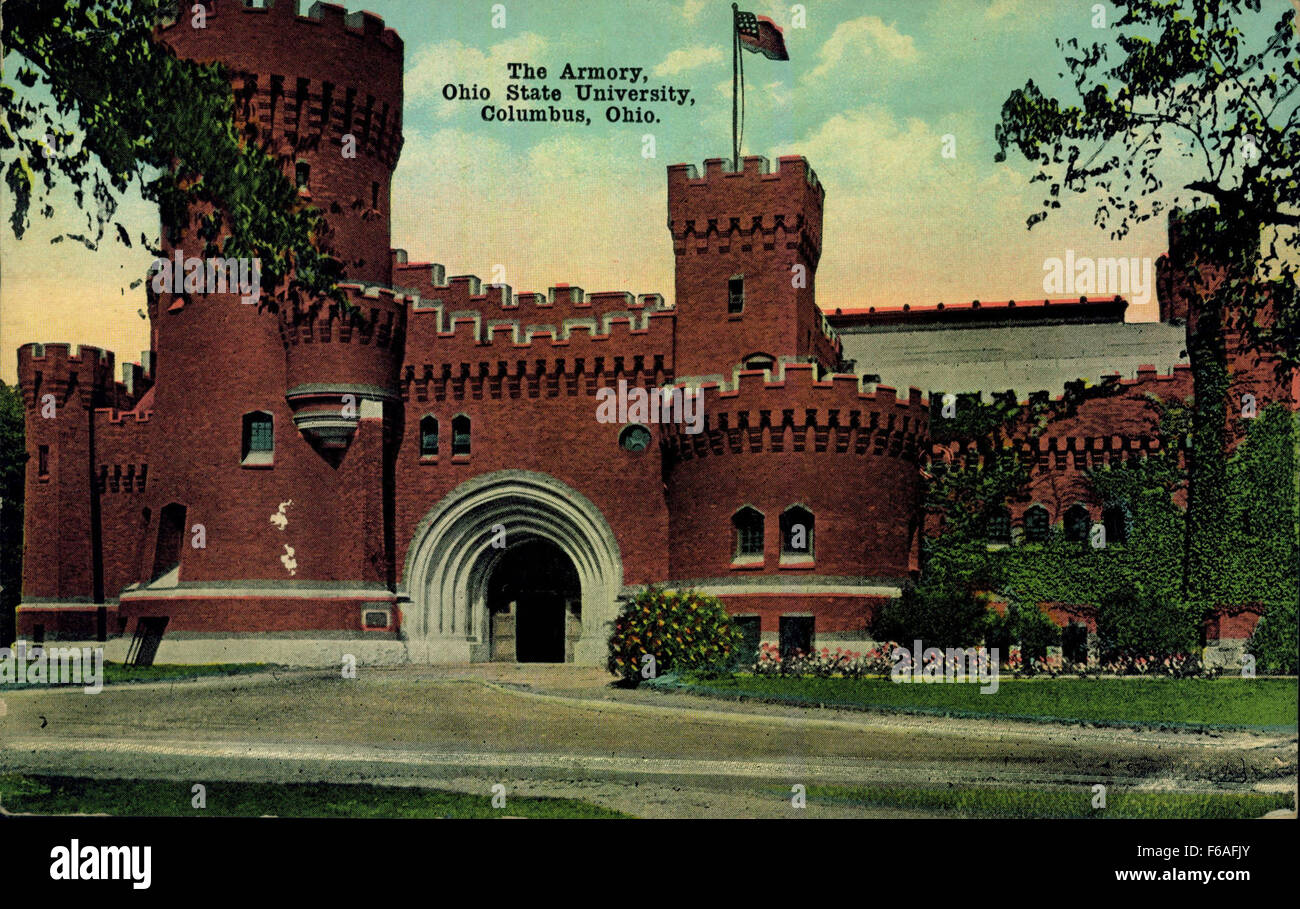 The Armory at Ohio State University, a historic building on campus, was ...