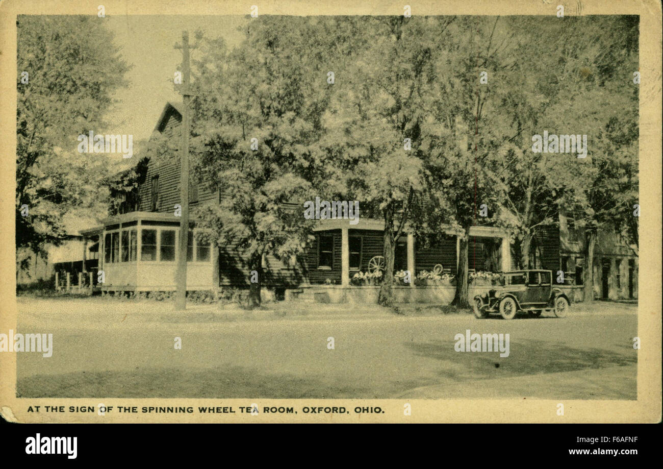 A postcard from the Bowden collection depicting 'At the Sign of the ...