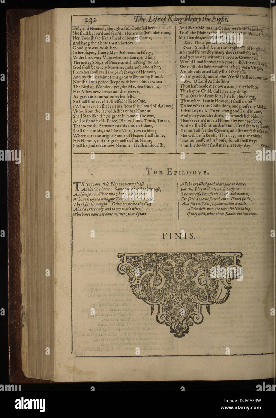 The *First Folio* edition of Shakespeare’s *The Famous History of the ...