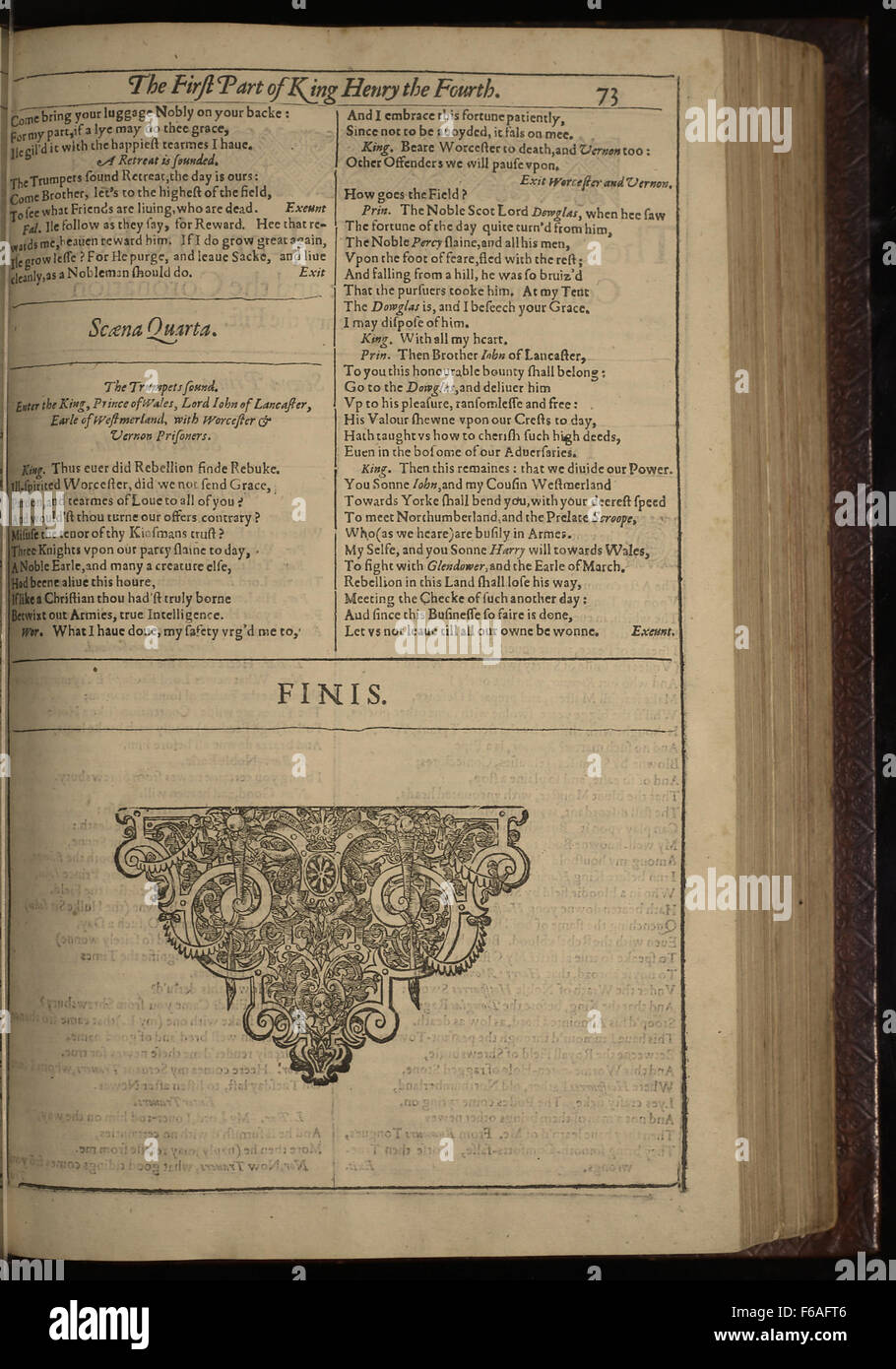 Title page of the First Folio edition of William Shakespeare's 'The ...
