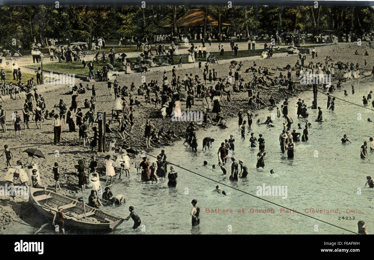 Bathers at Gordon Park Stock Photo - Alamy