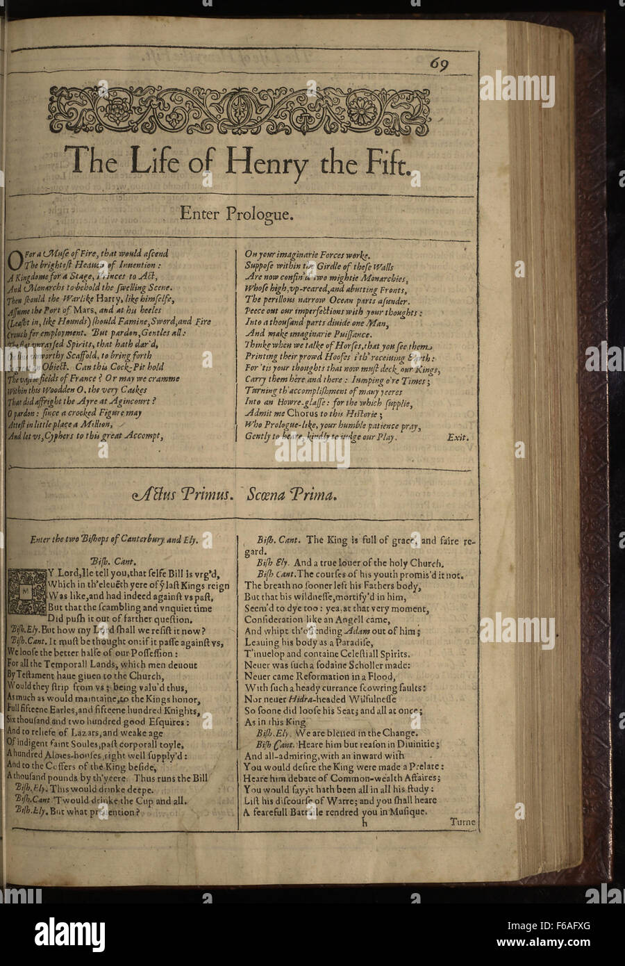 The First Folio includes *The Life of Henry V*, one of Shakespeare's ...