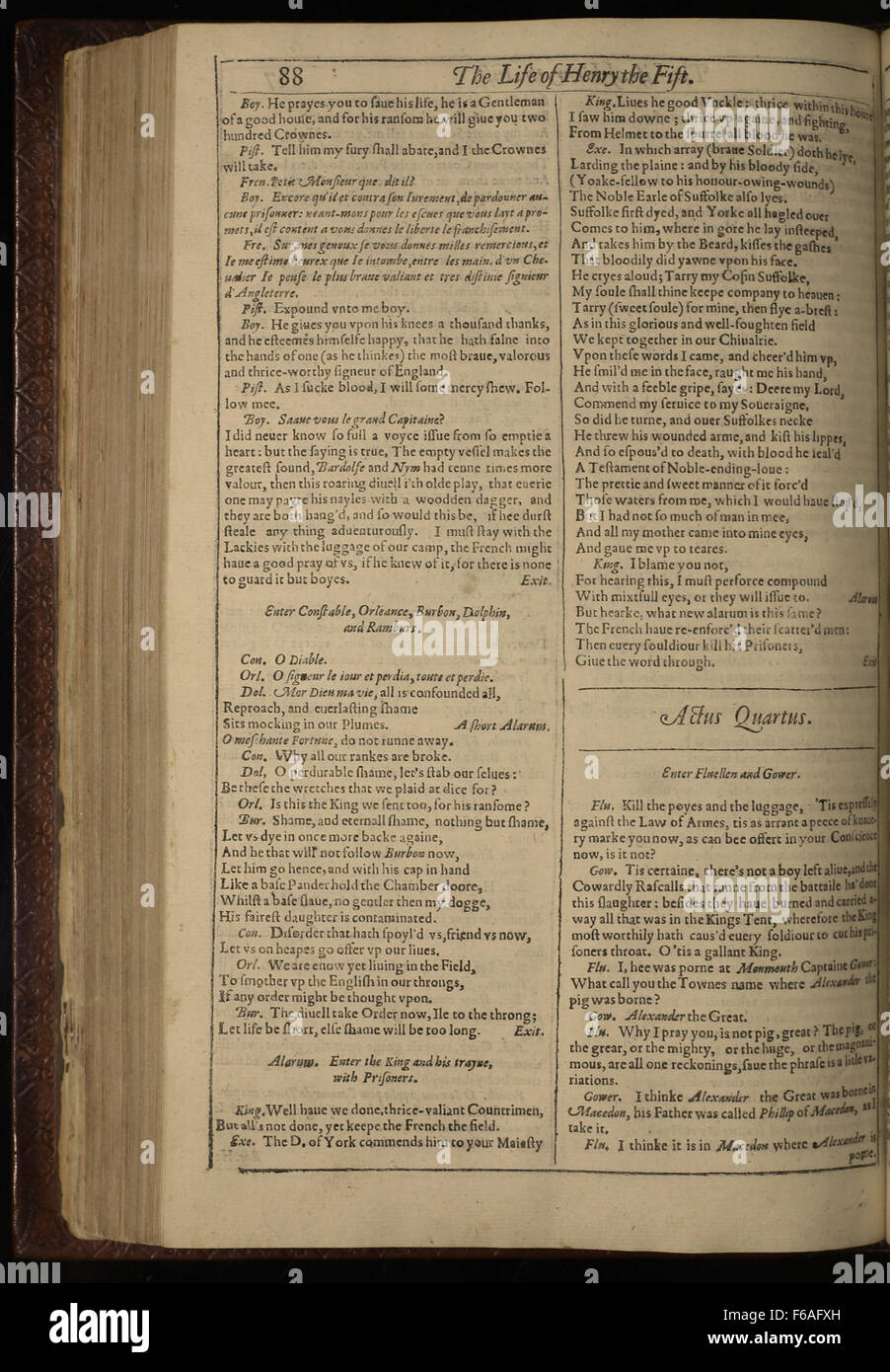 Page 20 of the First Folio edition of William Shakespeare's 'The Life ...