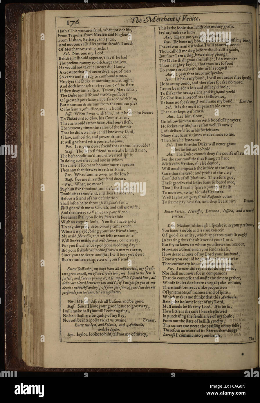 The First Folio, a significant collection of Shakespeare's plays ...