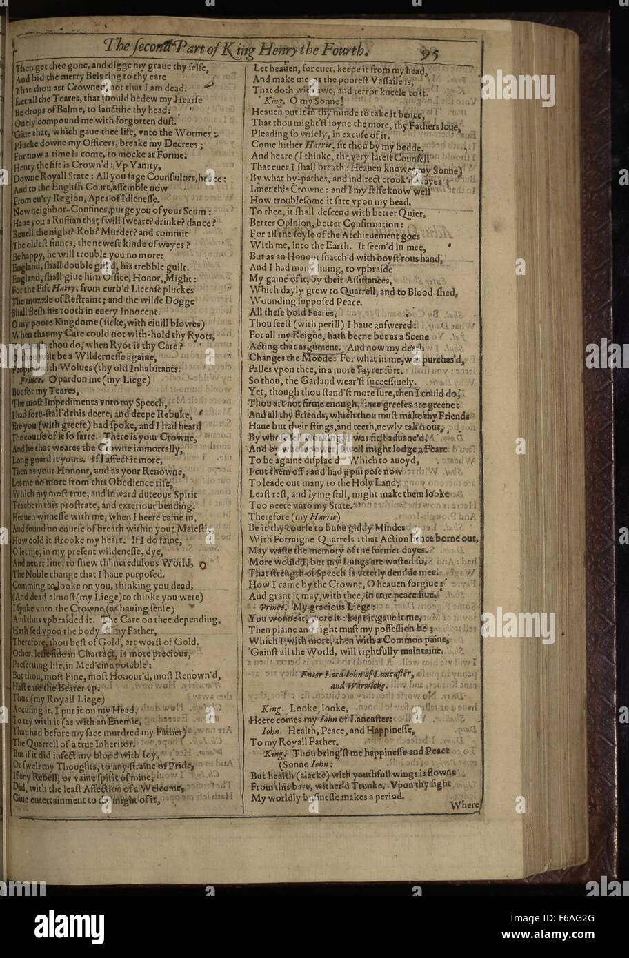 Shakespeare folios hi-res stock photography and images - Alamy