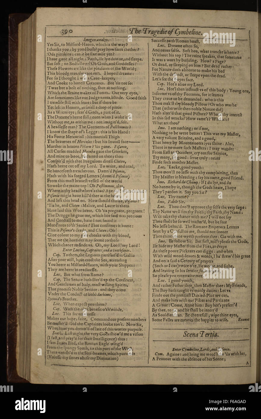 Page 22 from the First Folio edition of William Shakespeare’s ...