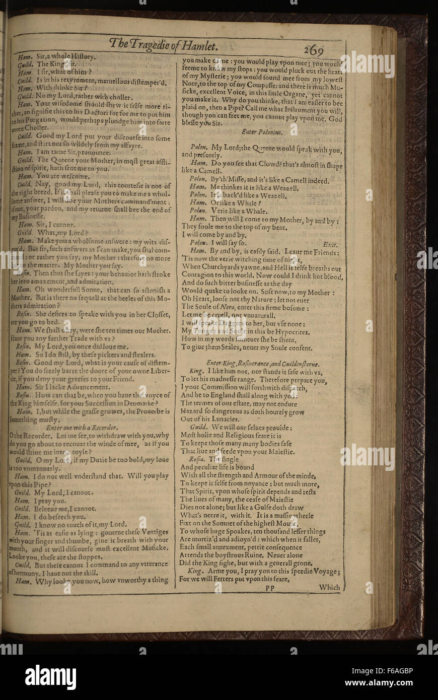 Page from the First Folio edition of William Shakespeare’s 'The Tragedy ...