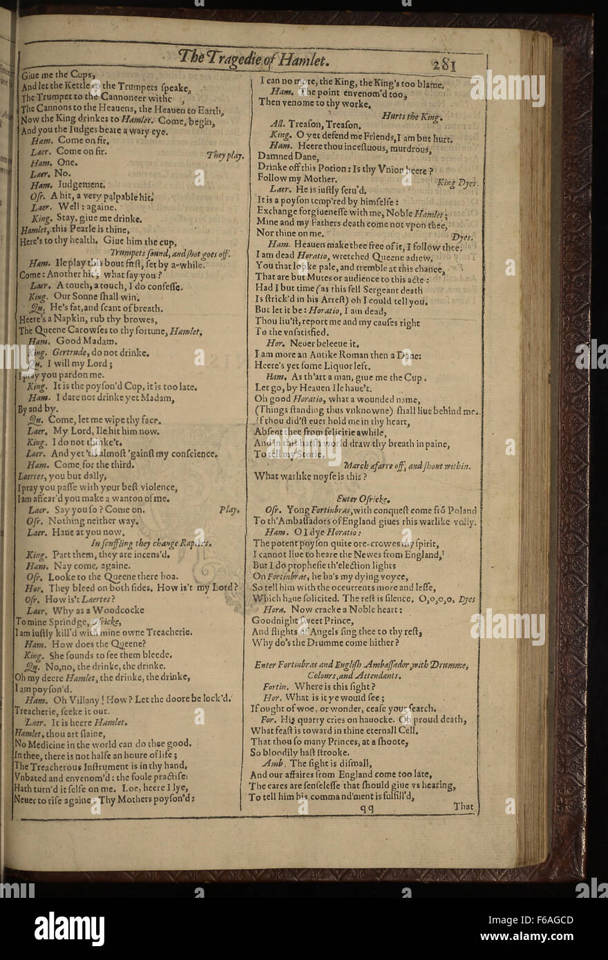 First folio of hamlet hi-res stock photography and images - Alamy