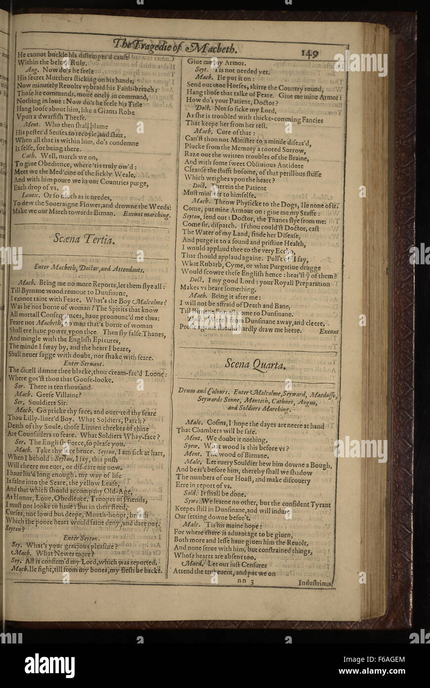 This page from the First Folio edition of William Shakespeare’s 'The ...
