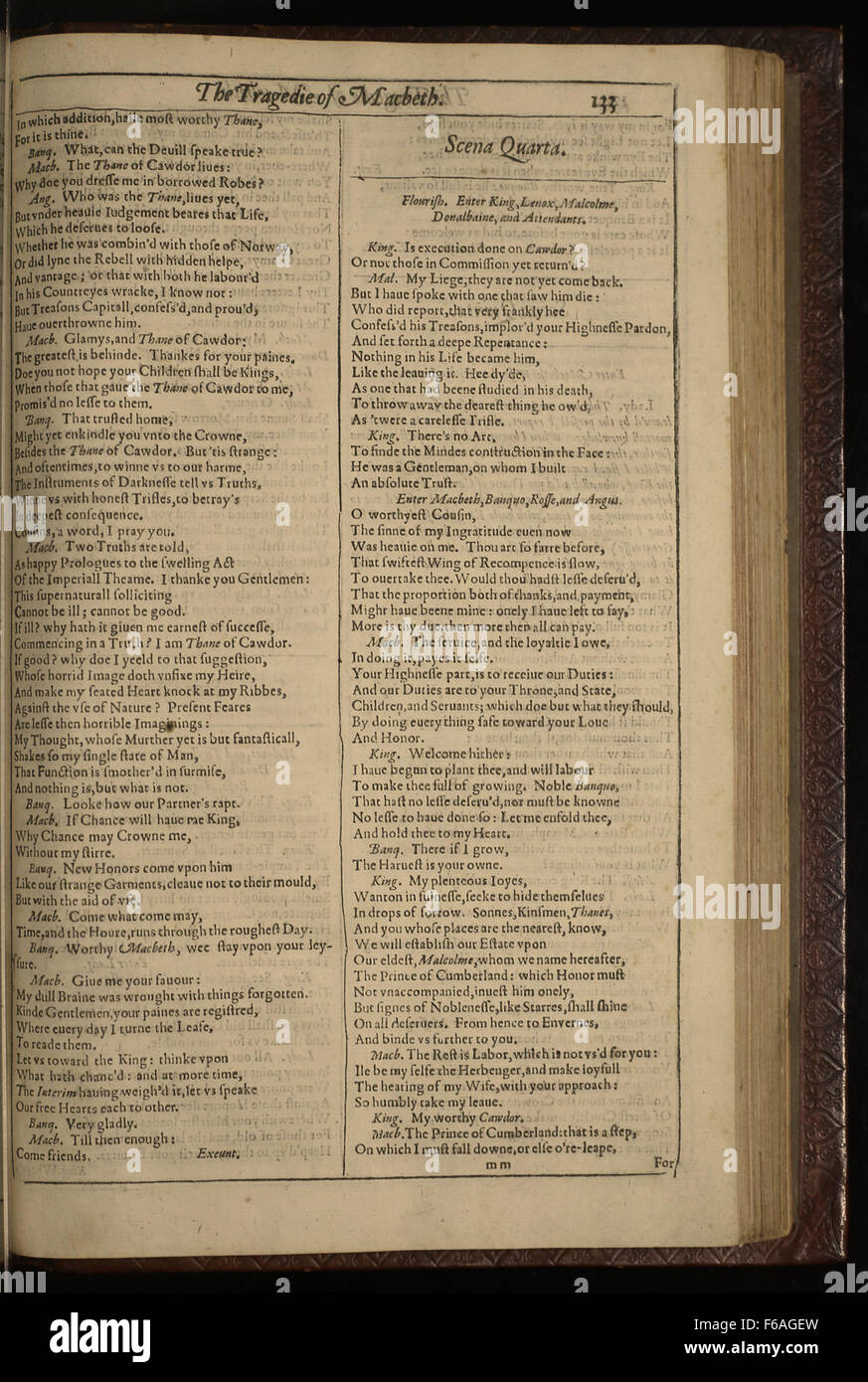 Page 3 of the First Folio edition of Shakespeare’s *Macbeth* is part of ...