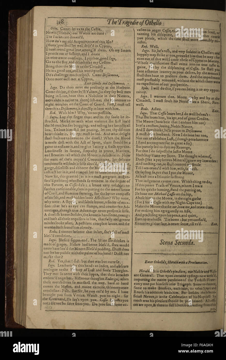 The 'First Folio' edition of 'The Tragedy of Othello, the Moor of ...
