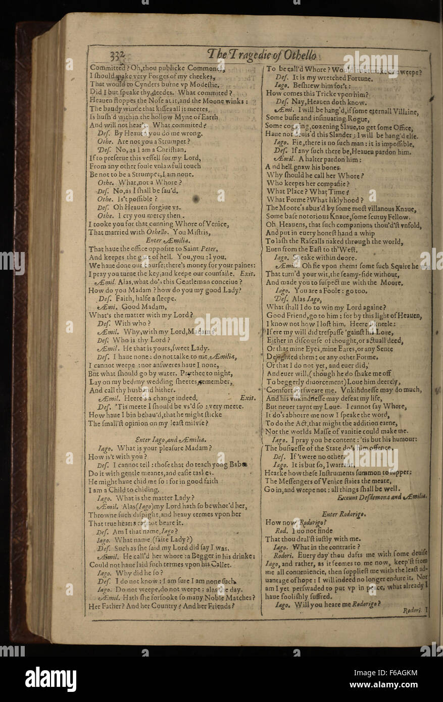 A first edition of Shakespeare's 'The Tragedy of Othello, the Moor of ...