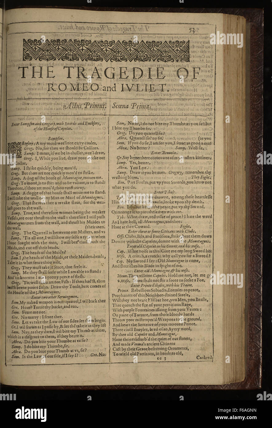 *Romeo and Juliet*, featured in Shakespeare’s First Folio, is one of ...