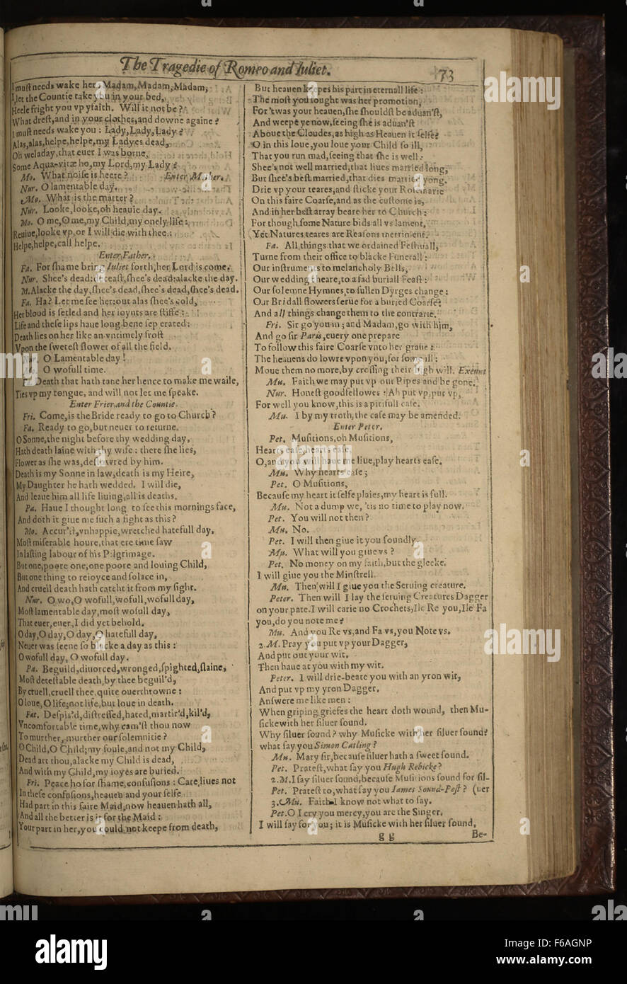 Page 21 of the First Folio edition (1623) of Shakespeare's 'The Tragedy ...