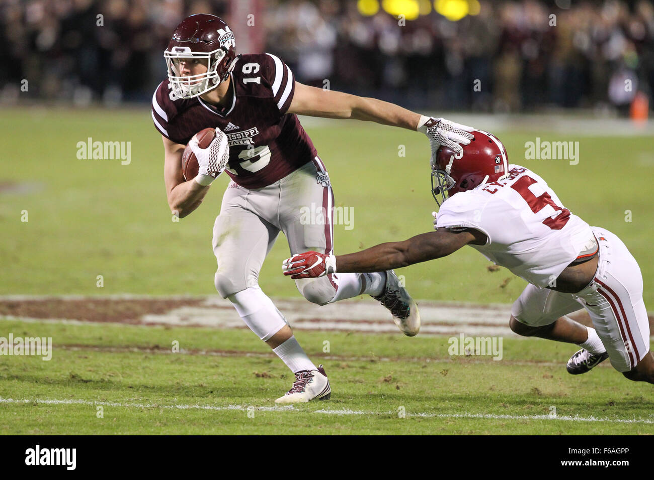 Starkville, MS, USA. 14th Nov, 2015. Mississippi State Bulldogs tight ...