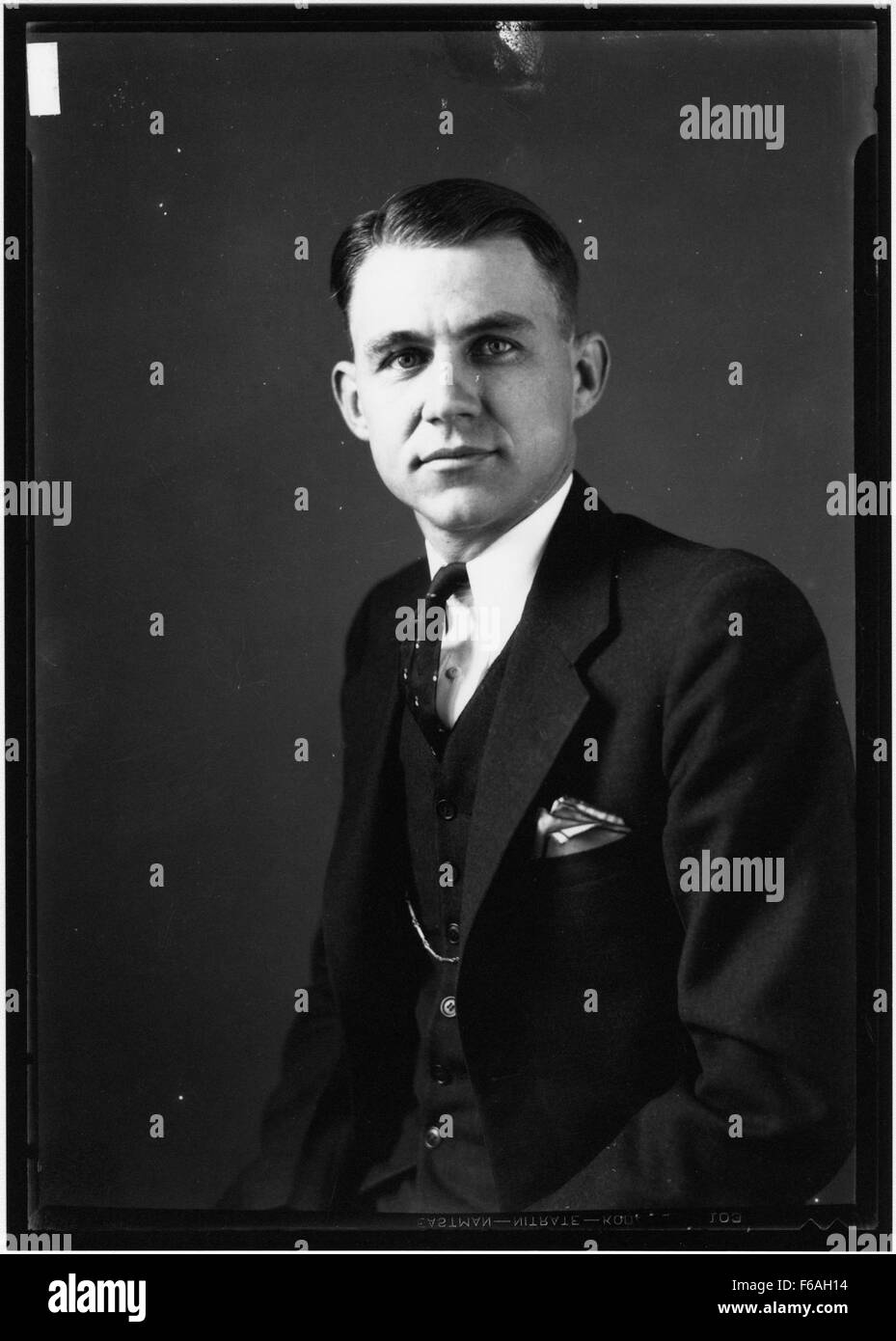 A portrait or photograph of J.W. Leggett, an individual who may have ...