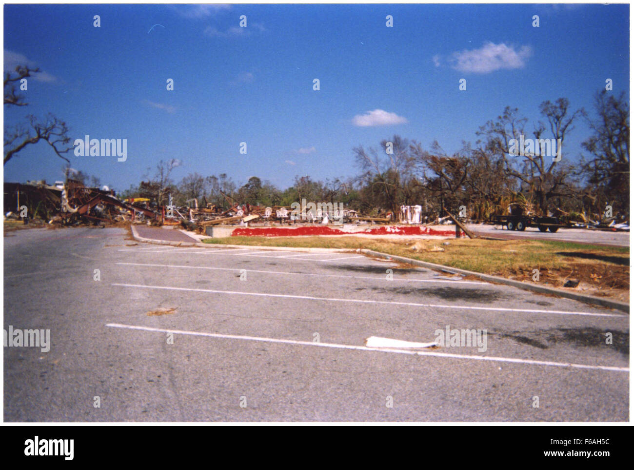 Long Beach, Harrison County, MS Tuesday, September 27, 2005 Stock Photo ...