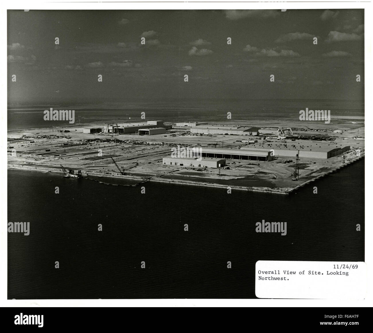 A detailed image of the site for Litton, showing an overall view from ...