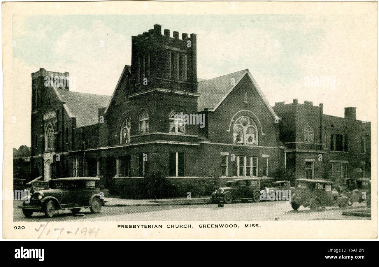 The Presbyterian Church in Greenwood, Mississippi, is a notable example ...