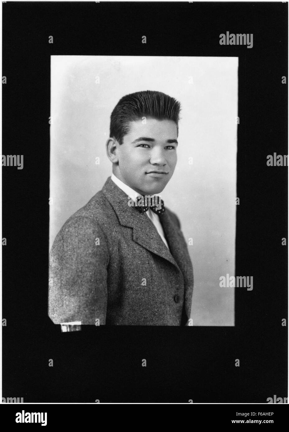 A photograph of an unidentified man, whose identity remains unknown ...