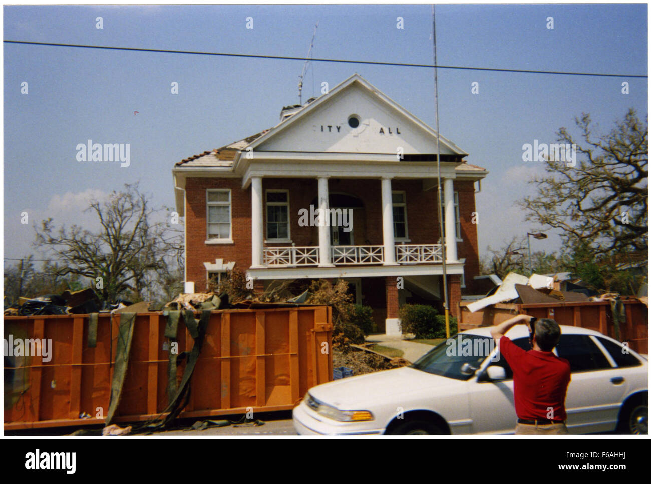A photograph of Bay St. Louis, located in Hancock County, Mississippi ...