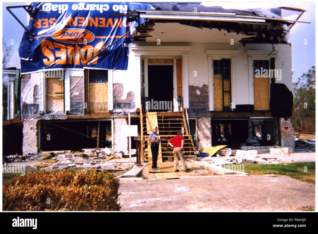 Hurricane katrina damage in biloxi hi-res stock photography and images ...