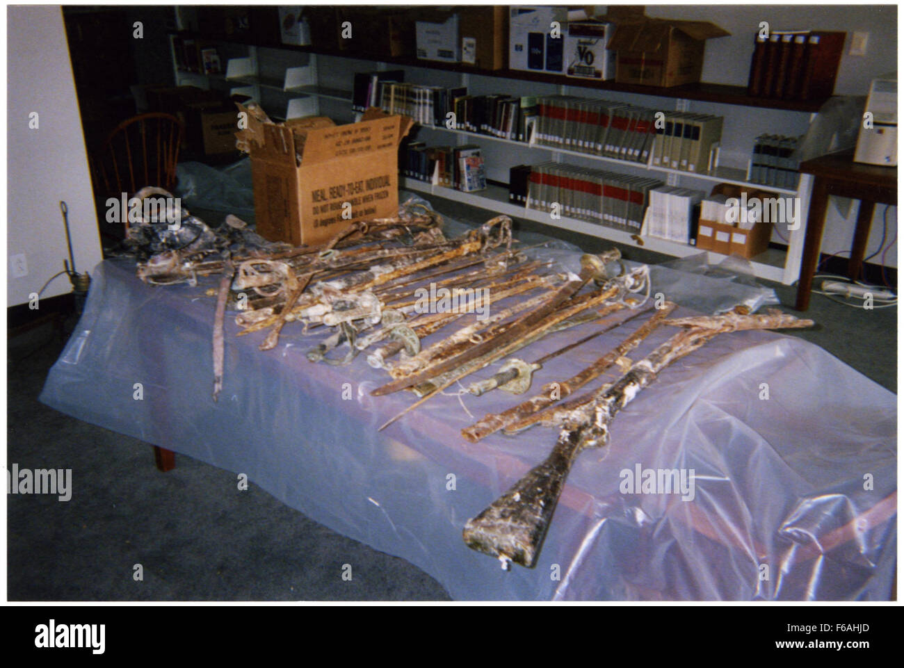 A view of Biloxi, Mississippi, on September 19, 2005, showing the ...