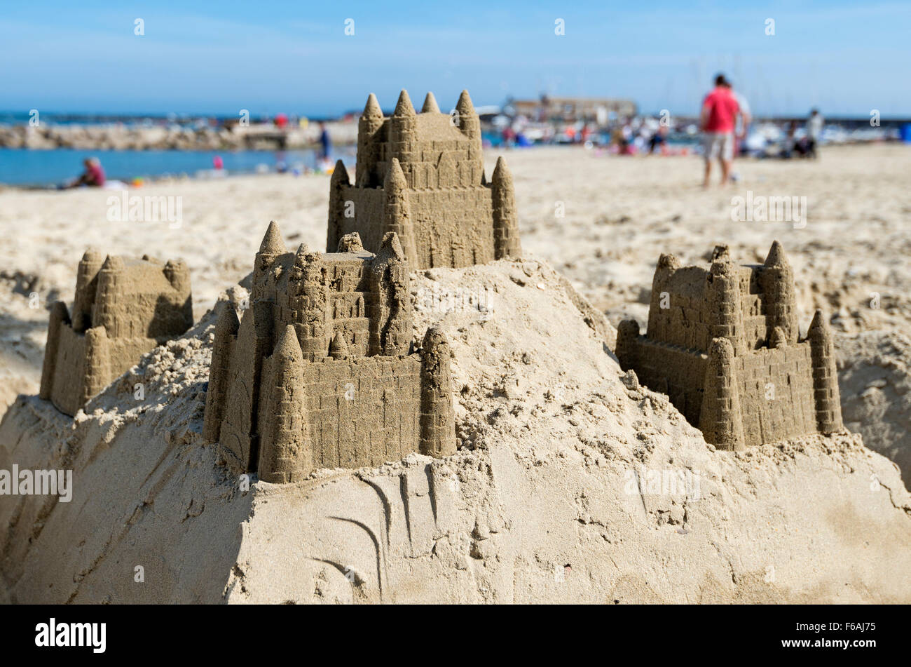 Sandcastle Sand Castle Sculpture High Resolution Stock Photography and ...