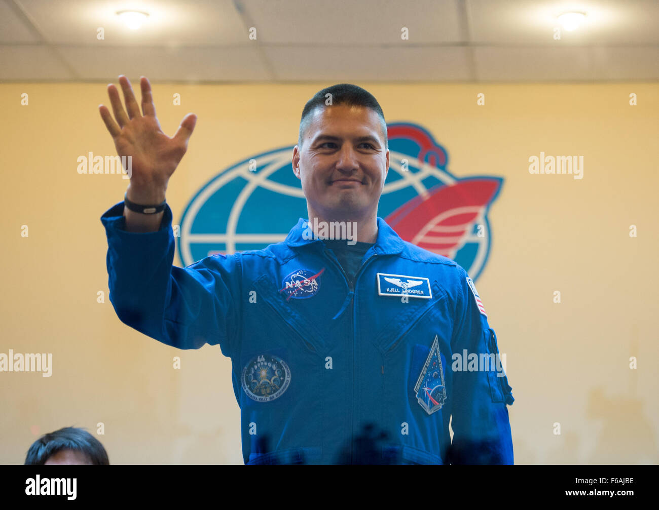 Expedition 42 astronauts Kjell Lindgren, along with Russian and ...